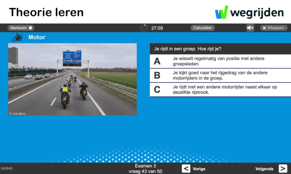Bereid je optimaal voor met motor theorie examen oefenen